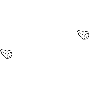 75867-30130 Genuine Toyota Clip, Rocker Panel Moulding