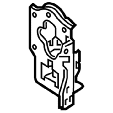 57119-WB001 Genuine Toyota Plate, Front Side Member