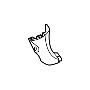 62111-08050-B0 Genuine Toyota Board, COWL Side Tri