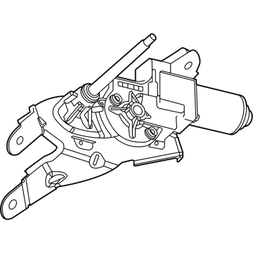 Toyota Yaris Wiper Motor - Guaranteed Genuine Toyota Parts