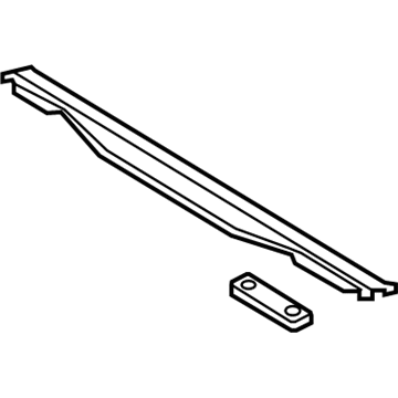 65170-0C020 Genuine Toyota SILL Assembly, Cross