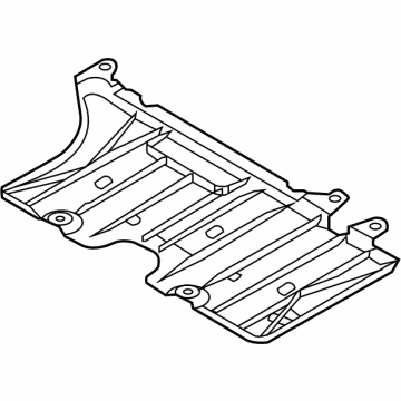 58398-WB003 Genuine Toyota Cover, Floor Under