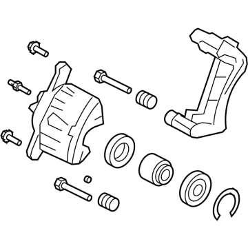 2023 Toyota bZ4X Brake Caliper | Low Price at ToyotaPartsDeal