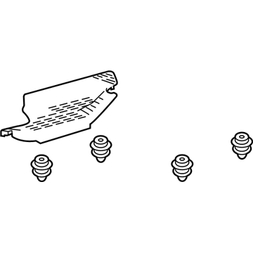 67918-0E050-C0 Genuine Toyota Plate, Rear Door SCUFF
