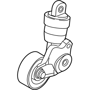 16620-WB002 Genuine Toyota TENSIONER Assembly, V-Ri