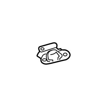 68810-0A140 Genuine Toyota HINGE ASSY, BACK DOO