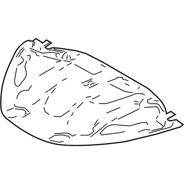 53341-10060 Genuine Toyota Insulator, Hood