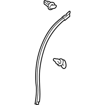 Toyota Highlander Weather Strip - Guaranteed Genuine Toyota Parts