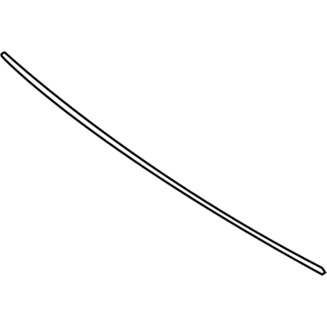 55783-33130 Genuine Toyota Pad, COWL Top SILENC