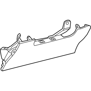 73900-0A030-C0 Genuine Toyota AIR BAG ASSY, INSTR