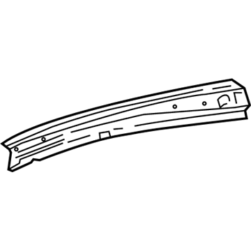 61212-47090 Genuine Toyota Rail, Roof Side, Out