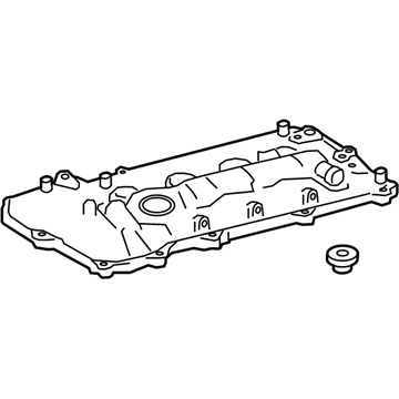 11201-0T130 Genuine Toyota Cover Sub-Assembly, CYLI