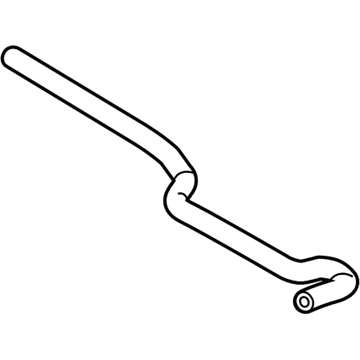 16264-24020 Genuine Toyota Hose, Water By-Pass