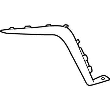 SU003-09257 Genuine Toyota COVER DUCT F TMC LH