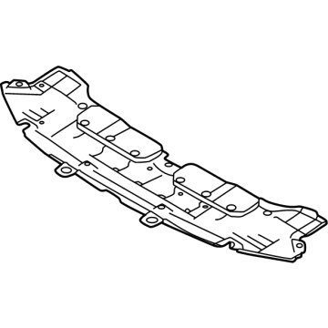 SU003-09268 Genuine Toyota COVER BMPR LWR CP