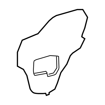67842-0A060 Genuine Toyota COVER, RR DOOR SERVI