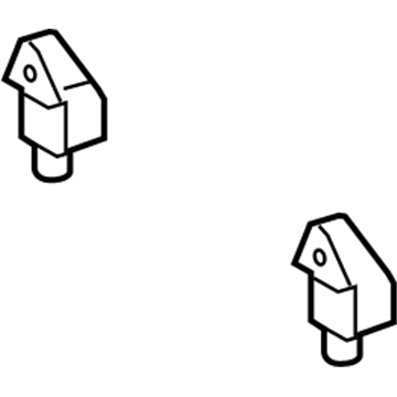 89173-09D40 Genuine Toyota Sensor Set, Air Bag