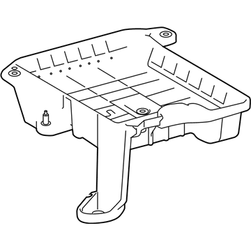 74404-02580 Genuine Toyota Clamp Sub-Assembly, BATT