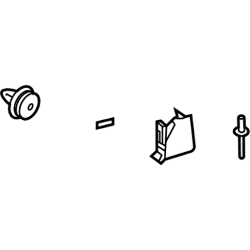 75601-0E120-B1 Genuine Toyota MOULDING Sub-Assembly, F