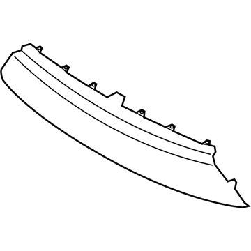 53114-WB003 Genuine Toyota Grille, Radiator, Inner