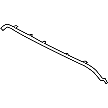 53141-WB002 Genuine Toyota Cover, Radiator