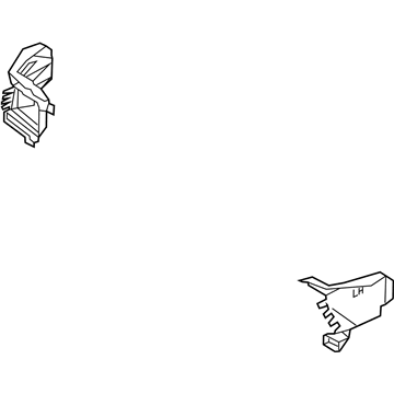 53149-WB001 Genuine Toyota Protector, Radiator