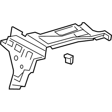 64304-02280 Genuine Toyota Reinforce Sub-Assembly