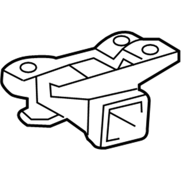 51908-0C020 Genuine Toyota Bracket Sub-Assy, Receiver Hitch