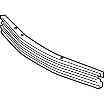52131-0A030 Genuine Toyota REINFORCEMENT, FR BU