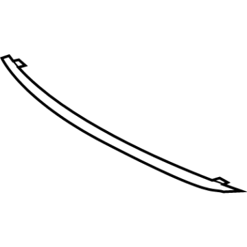 53395-0A060 Genuine Toyota SEAL, HOOD TO FR END