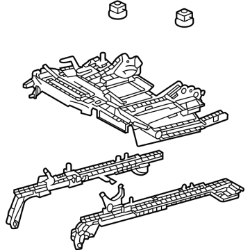 79101-0E280 Genuine Toyota Frame Sub-Assembly, NO.1