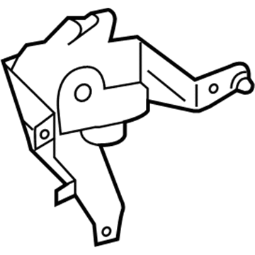 69370-0E020 Genuine Toyota Lock Assembly, Back Wind