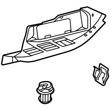 67917-0E090-C0 Genuine Toyota Plate, Rr Door SCUFF