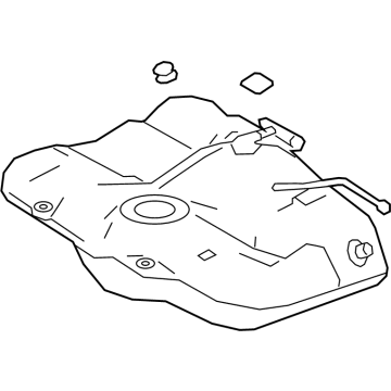 Toyota Camry Fuel Tank - Guaranteed Genuine Toyota Parts