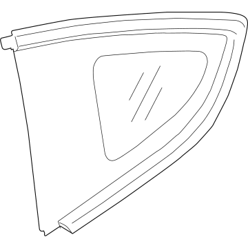 Quarter Window - 2022 Toyota GR86
