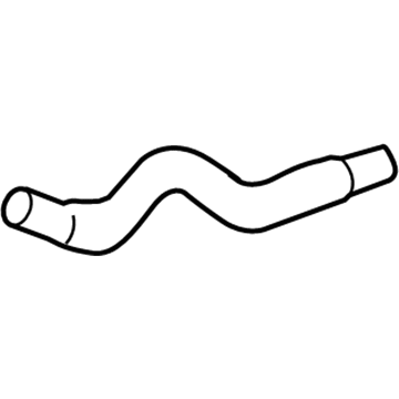 87245-48760 Genuine Toyota Hose, Heater Water, L