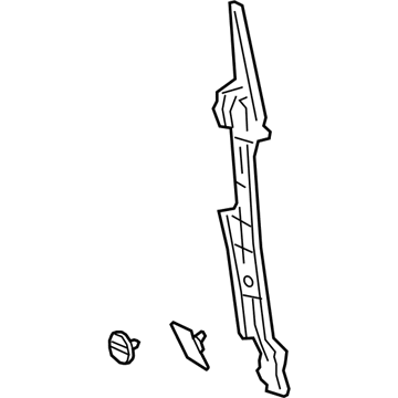 53882-06170 Genuine Toyota Seal, Front Fender, RH