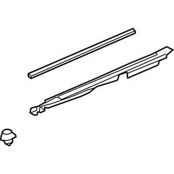 53825-06180 Genuine Toyota Protector, Front Fender