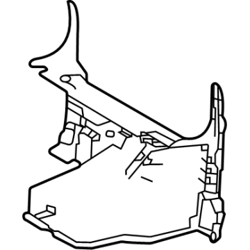 79076-08020-C0 Genuine Toyota Cover Sub-Assembly, NO.1