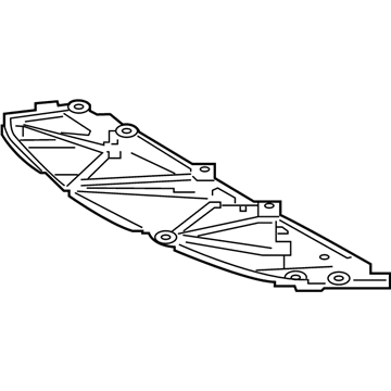 51451-02160 Genuine Toyota Cover, Engine Under