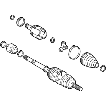 Toyota Sienna Axle Shaft - Guaranteed Genuine Toyota Parts