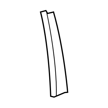 75761-07030 Genuine Toyota MOULDING, Rr Door Wi