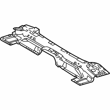 58202-0E110 Genuine Toyota Pan Sub-Assembly, Ctr Fl