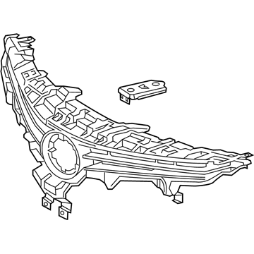 Toyota Camry Grille - Guaranteed Genuine Toyota Parts