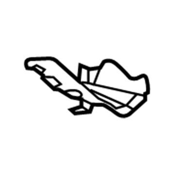 55743-10010 Genuine Toyota Extension, COWL To C