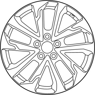 42611-0A230 Genuine Toyota WHEEL, DISC