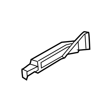 53825-02210 Genuine Toyota Protector, Fr Fender