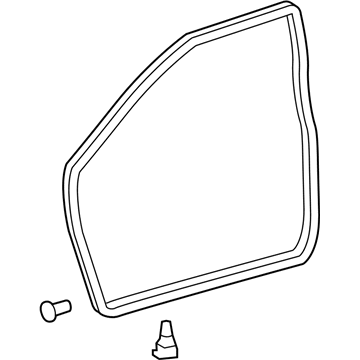 Toyota Camry Weather Strip - Guaranteed Genuine Toyota Parts