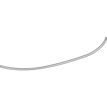 75575-08020 Genuine Toyota MOULDING, Back WINDO