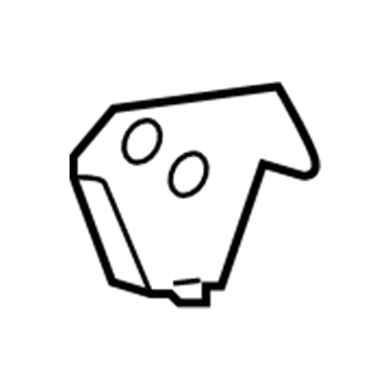 57105-02050 Genuine Toyota Bracket Sub-Assembly, Front